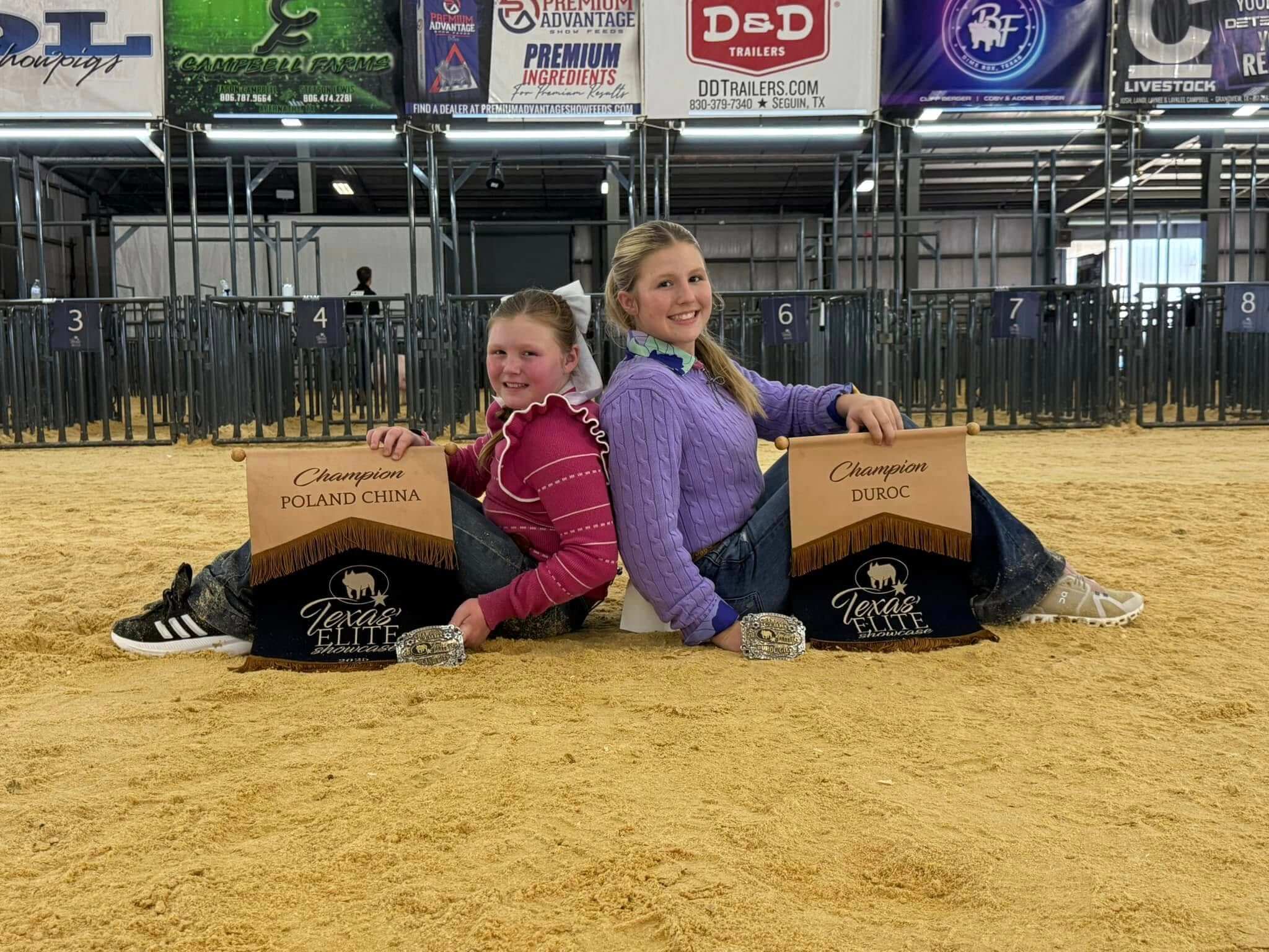 Youth Spotlight: Breckyn and Bristol Slott - Texas Pork Producers ...